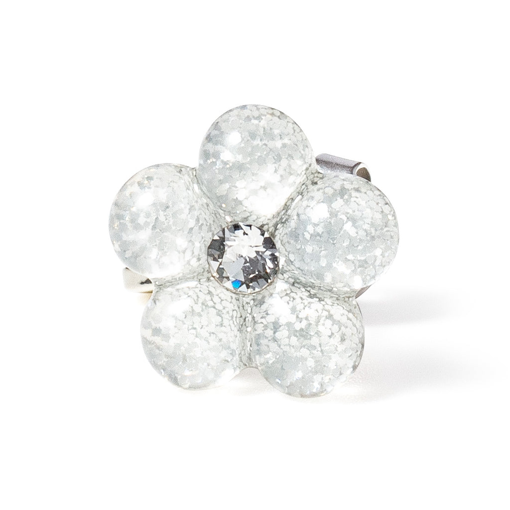 ต่างหู Flowers mini one (Silver CRY) – Liquem