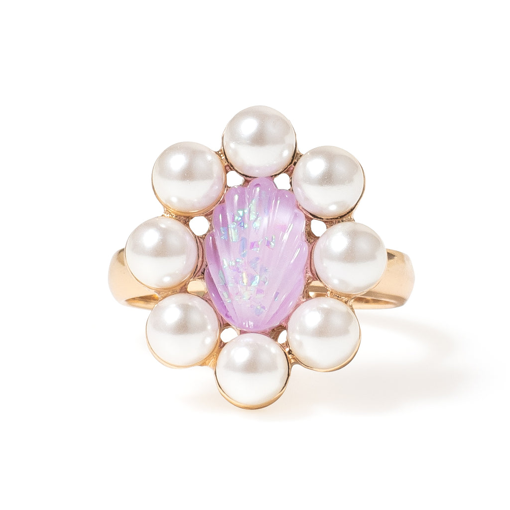 Shell Bloom Ring (Sunset) – Liquem